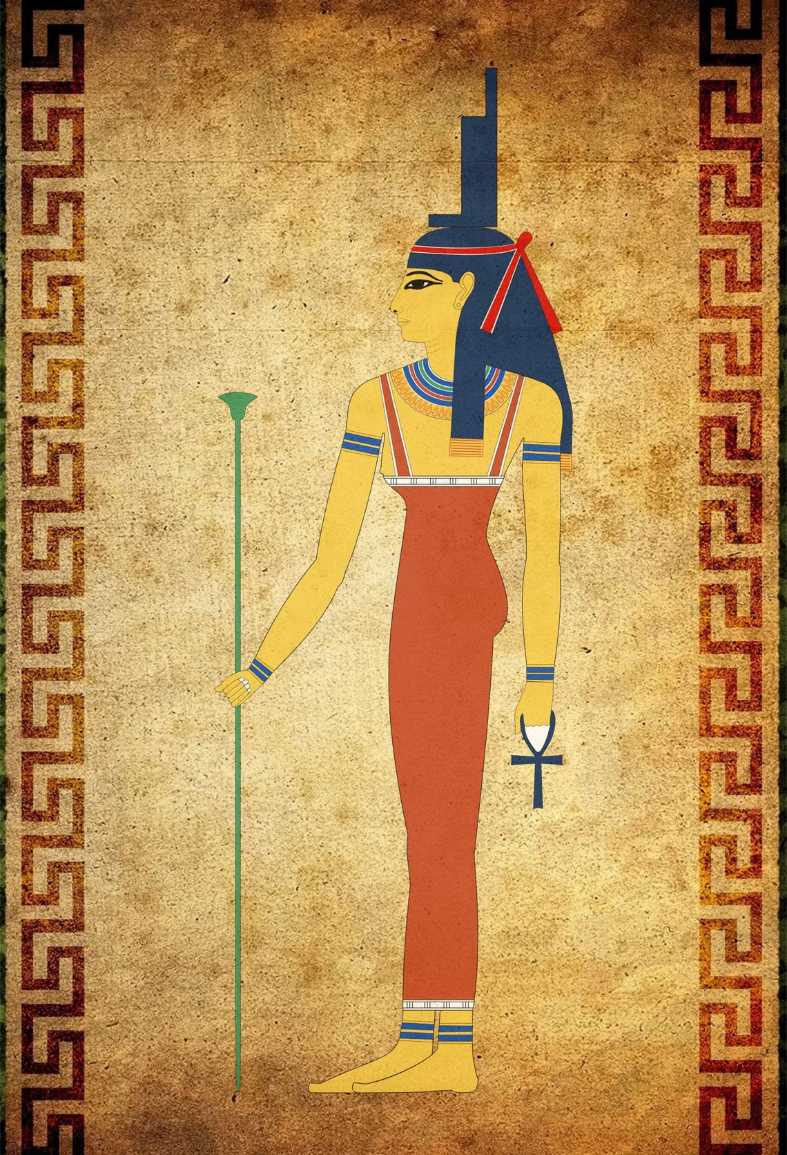 Isis Vinyl Sticker Decal Full Color Car Laptop God - Etsy