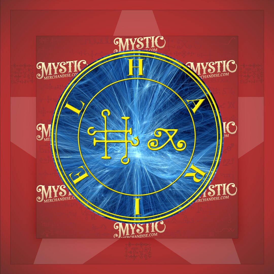 15. Hariel Angel Sigil - - Vinyl Sticker DECAL - Full Color - God ...
