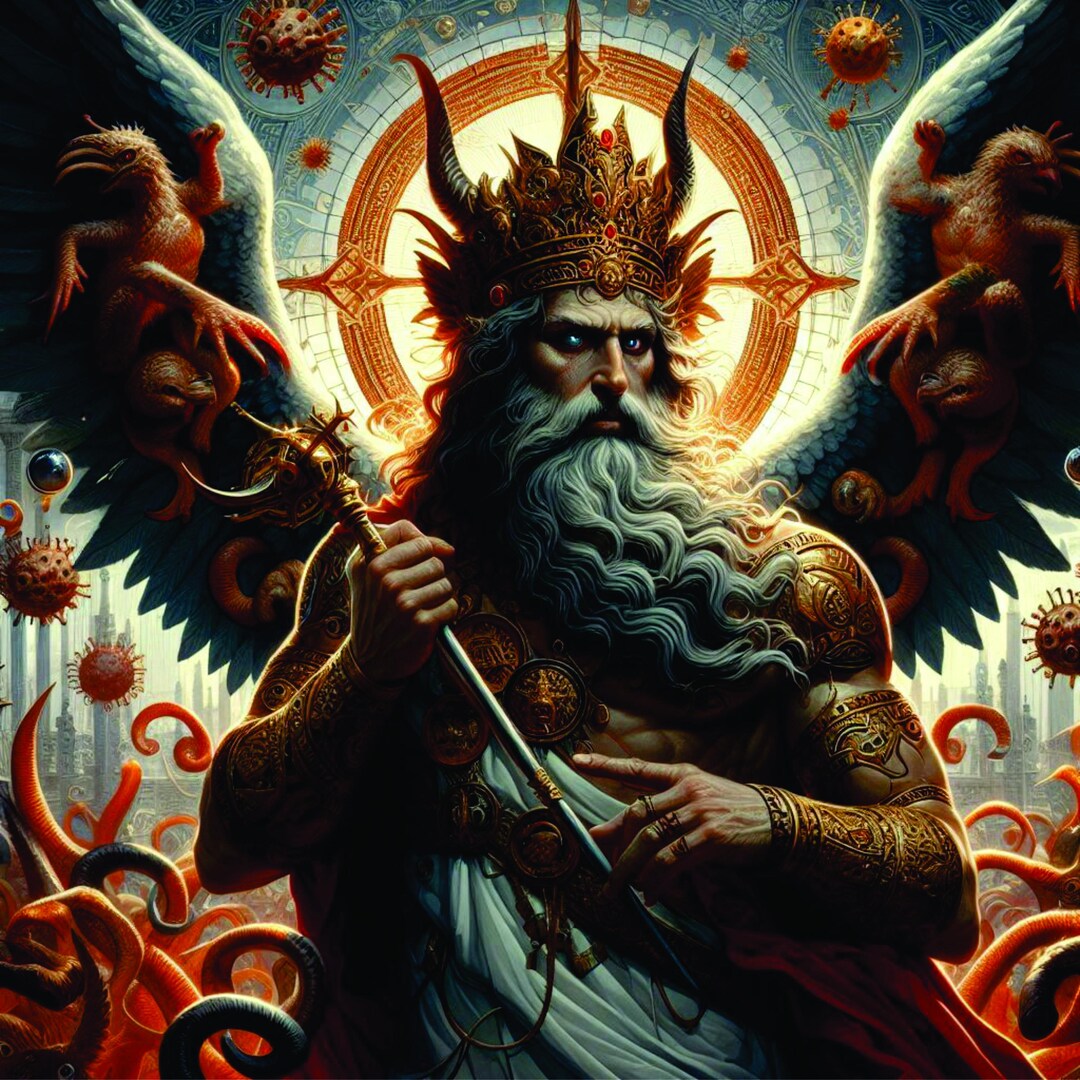 The Canaanite God Resheph God of Plague and Healing, Also Associated ...