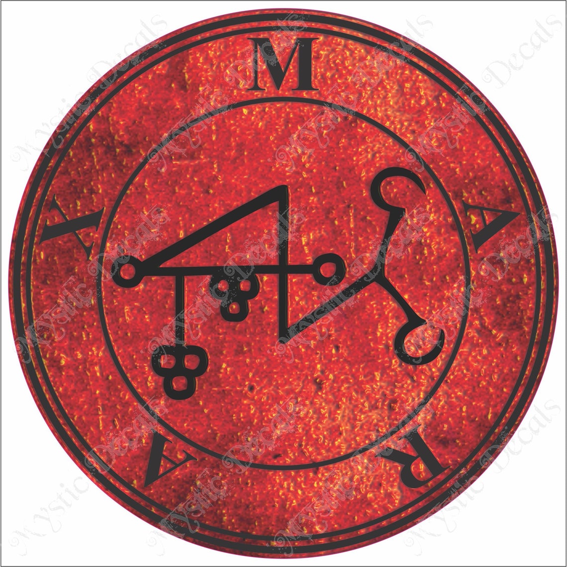 21. Seal of Marax Round Decal - Vinyl Sticker Decal - Full Color ...