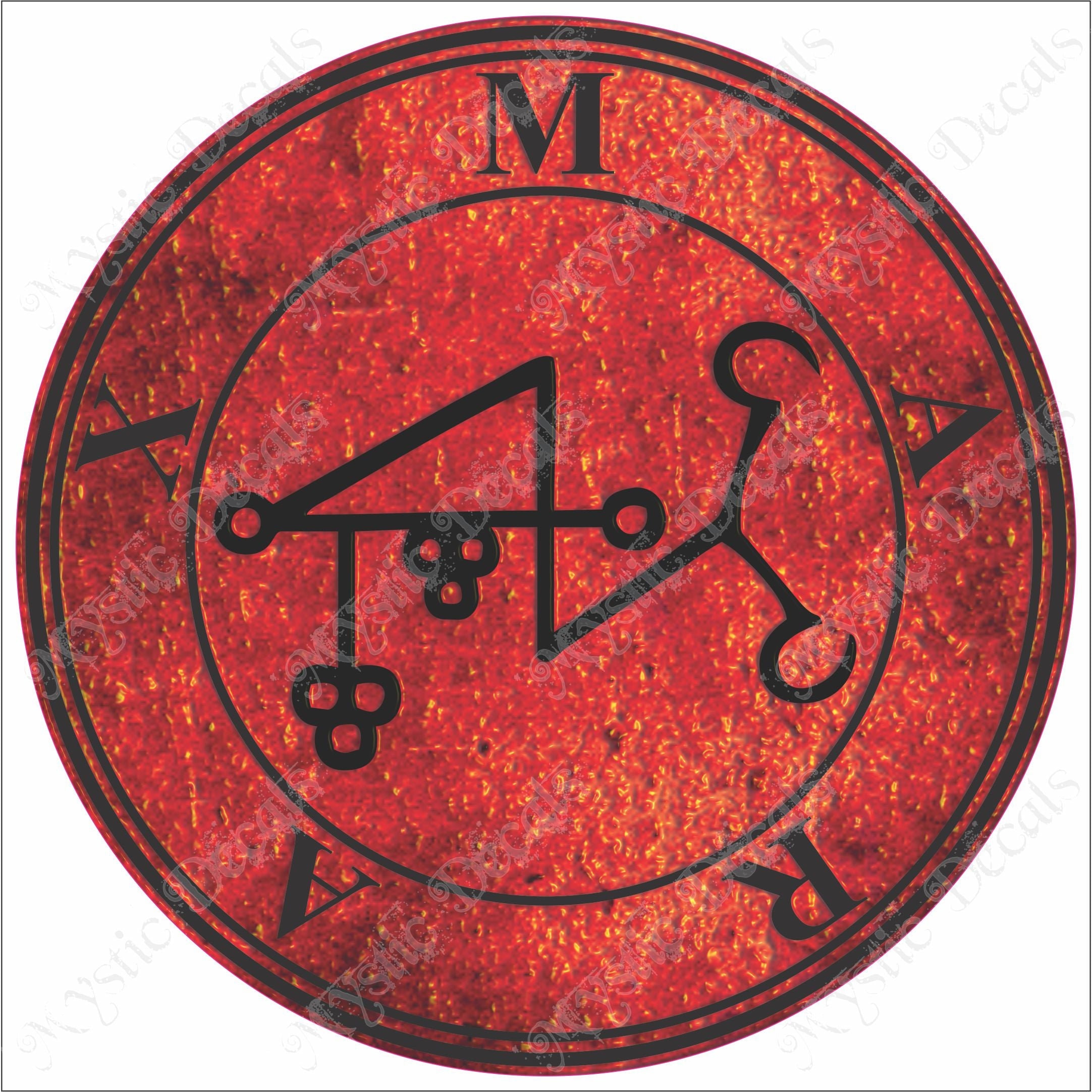 21. Seal of Marax Round Decal - Vinyl Sticker Decal - Full Color ...