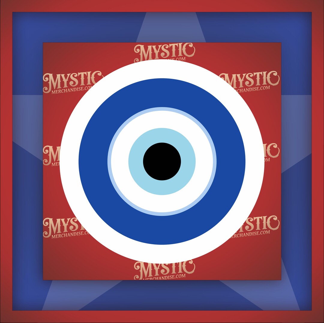 Evil Eye - Vinyl Sticker Decal - Full Color - Car Laptop Meditation ...