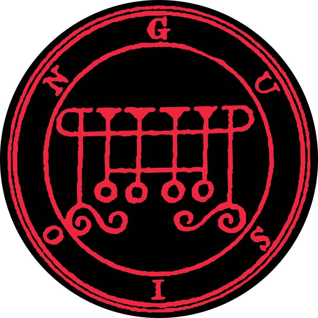 Seal of Gusion - Vinyl Sticker Decal - Full Color - Goetia Occult ...