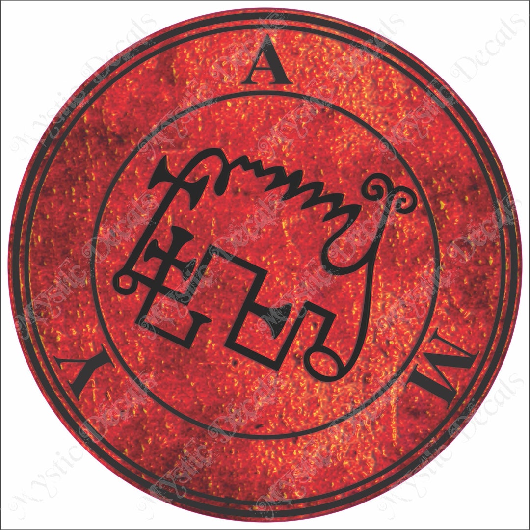 58. Seal of Amy Round Decal - Vinyl Sticker Decal - Full Color - Goetia ...