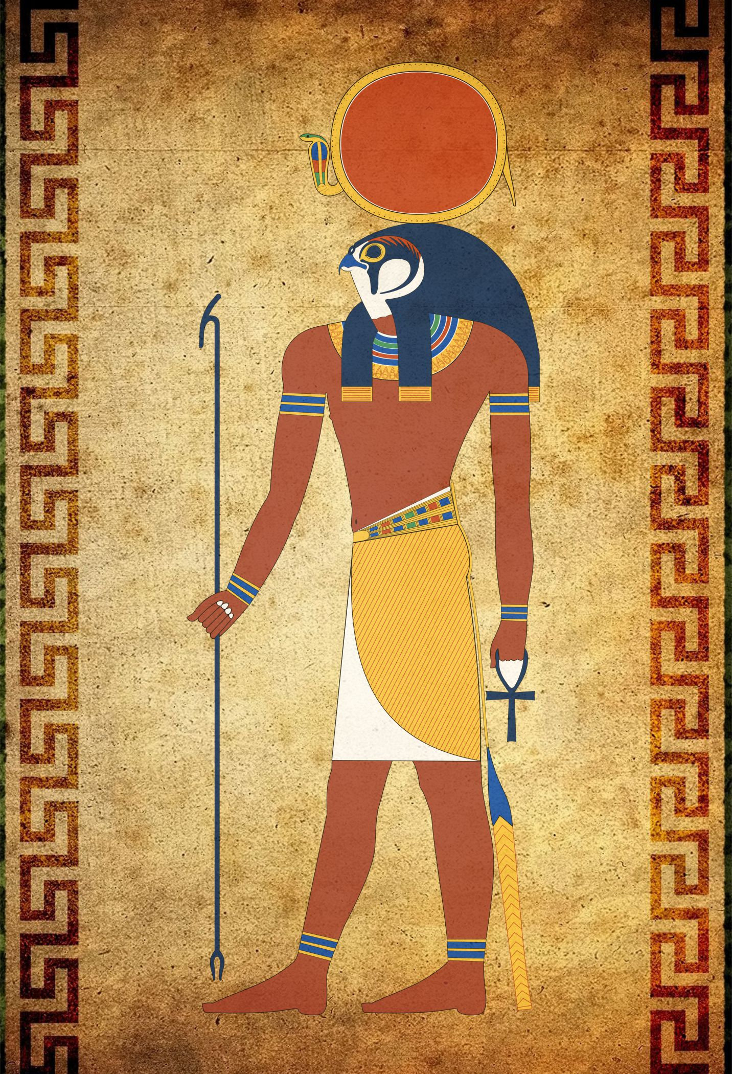 Ra, Re, Re-horakhty Vinyl Sticker Decal Full Color Car Laptop God ...