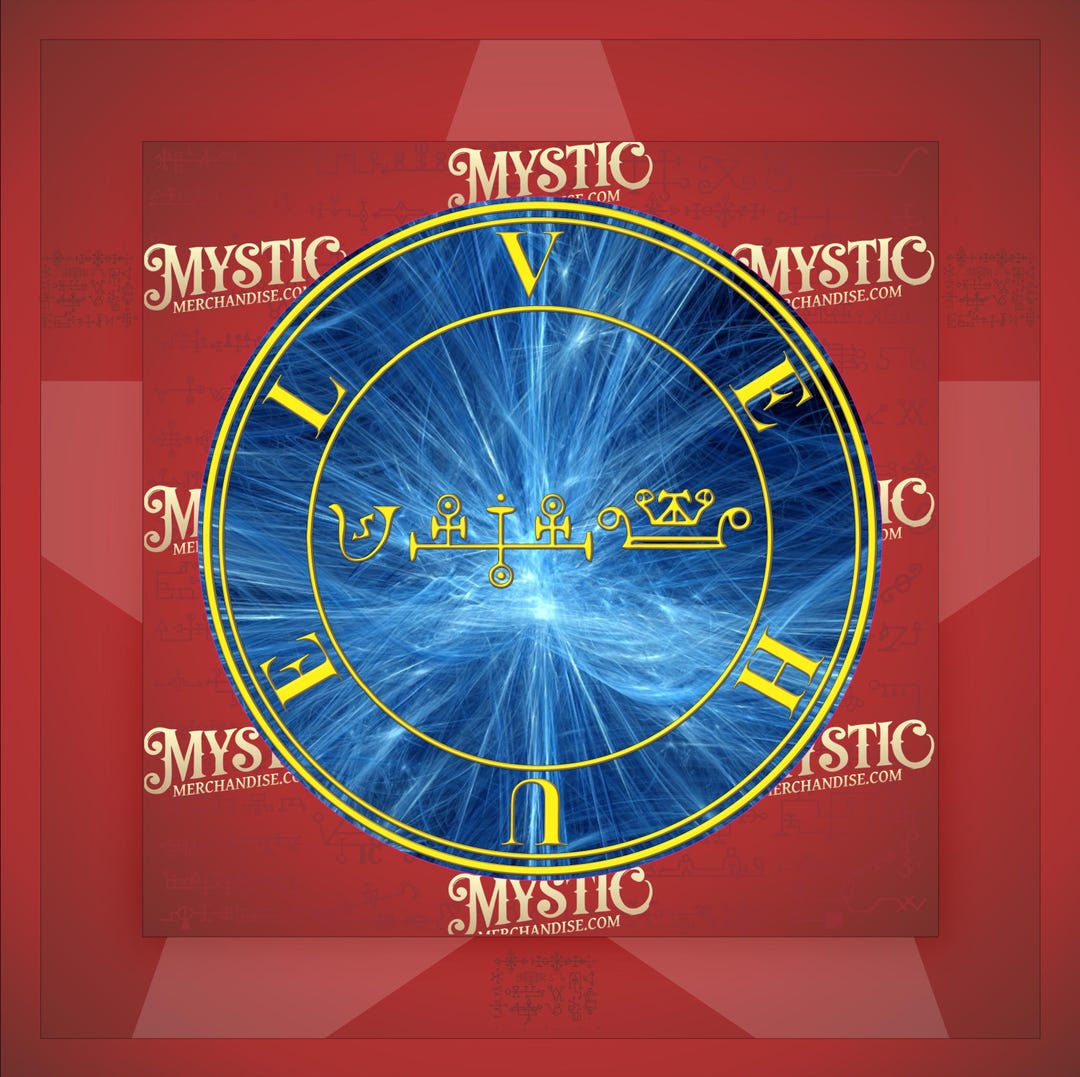 49. Vehuel Angel Sigil - - Vinyl Sticker DECAL - Full Color - God ...