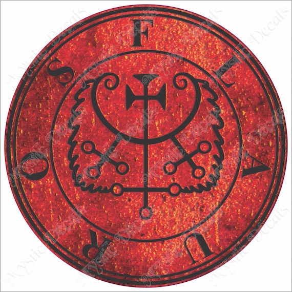 64. Seal of Flauros Round Decal Vinyl Sticker Decal Full - Etsy