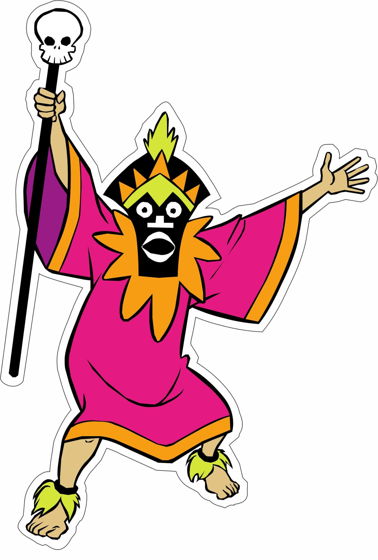 Scooby Doo Villain 002 Vinyl Sticker Decal Full Color Cad | Etsy