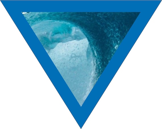 Fire Element Symbol Vinyl Sticker Decal cad cut seal | Etsy