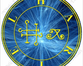 31. Lecabel Angel Sigil Vinyl Sticker DECAL Full Color - Etsy