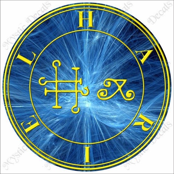 15. Hariel Angel Sigil Vinyl Sticker DECAL Full Color | Etsy