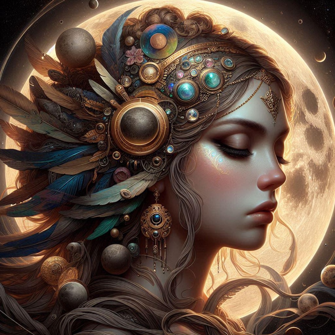 Phoebe Titaness of Prophecy and Intellect Associated With the Moon ...