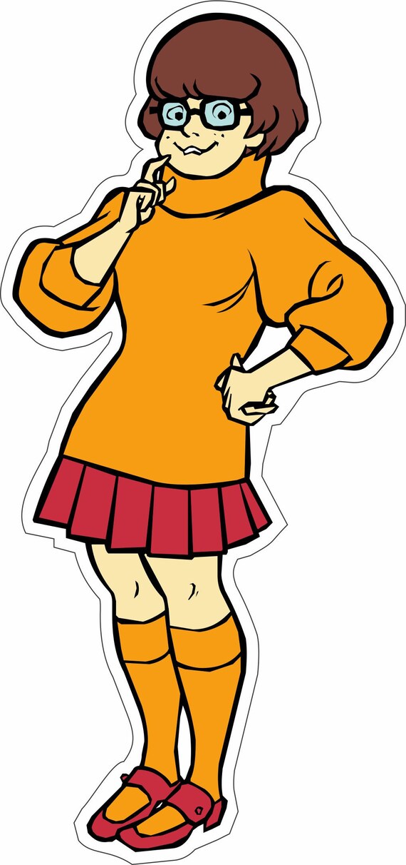 Velma Dinkley Vinyl Sticker Decal Full Color Cad Cut | Etsy