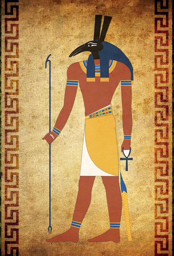 Set Seth Setesh Sutekh Setekh Suty Vinyl Sticker Decal - Etsy