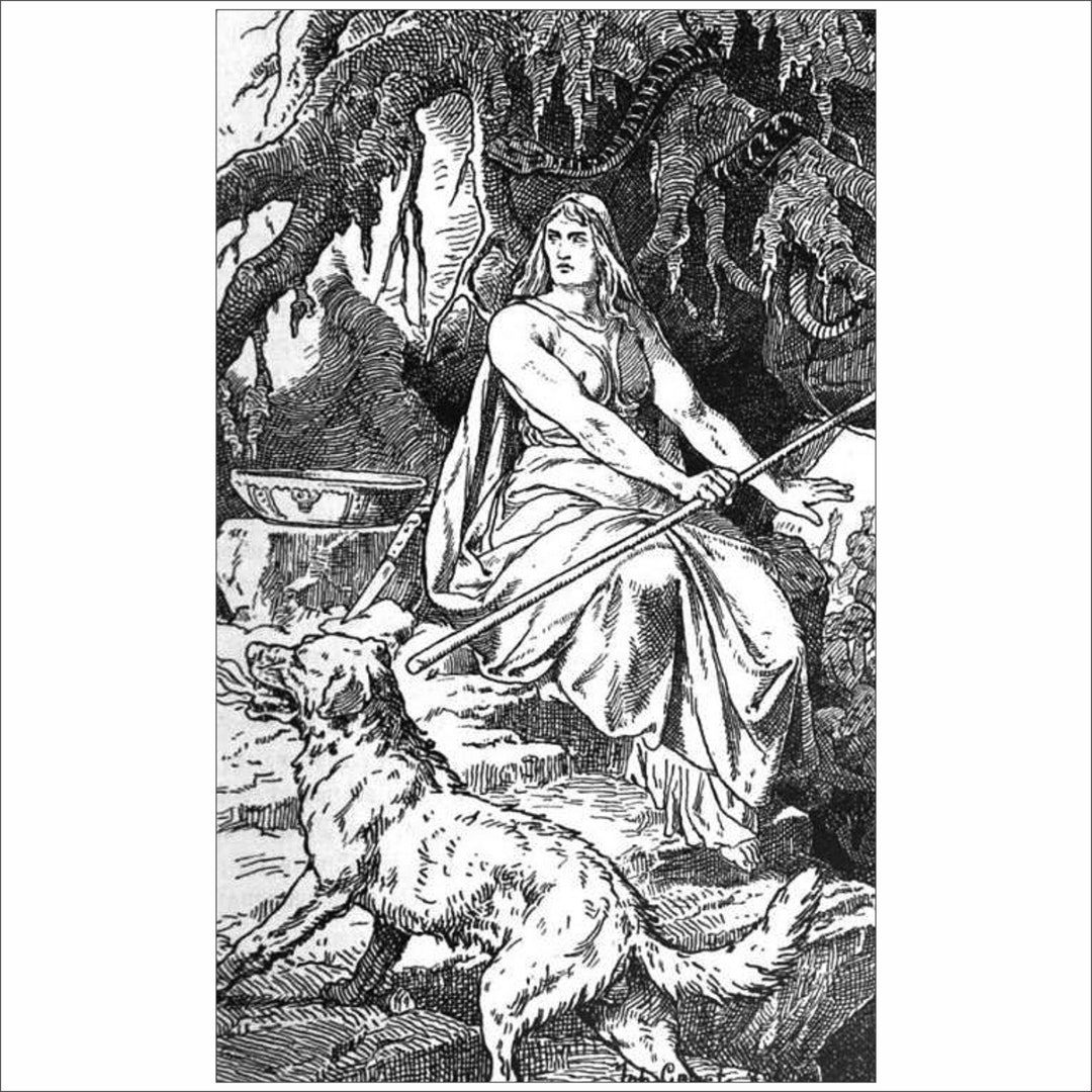 Hel Vinyl Sticker Decal Full Color God Occult Norse Mythology Hel 1889 ...