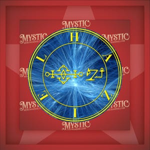 9. Haziel Angel Sigil - - Sigil Vinyl Sticker DECAL - Full Color - God ...