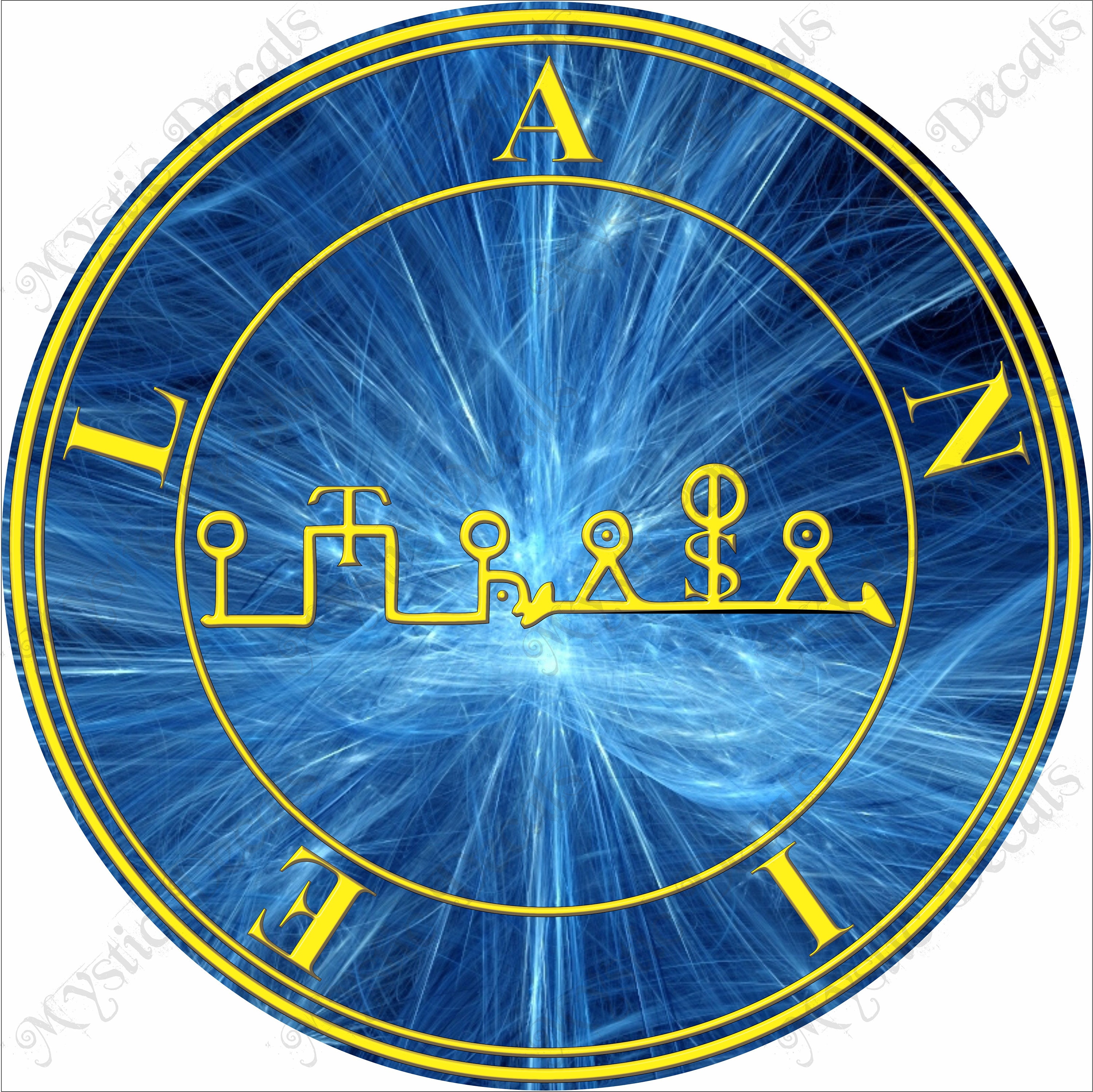 37. Aniel Angel Sigil Vinyl Sticker DECAL Full Color - Etsy Canada