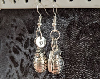 Grenade Earrings | Etsy