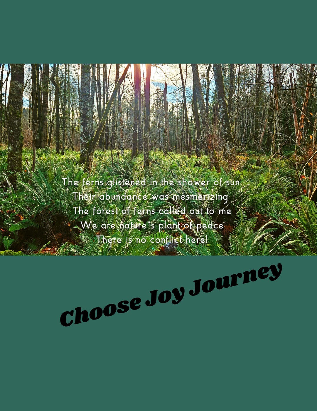 A Forest of Ferns and Poetry - Etsy