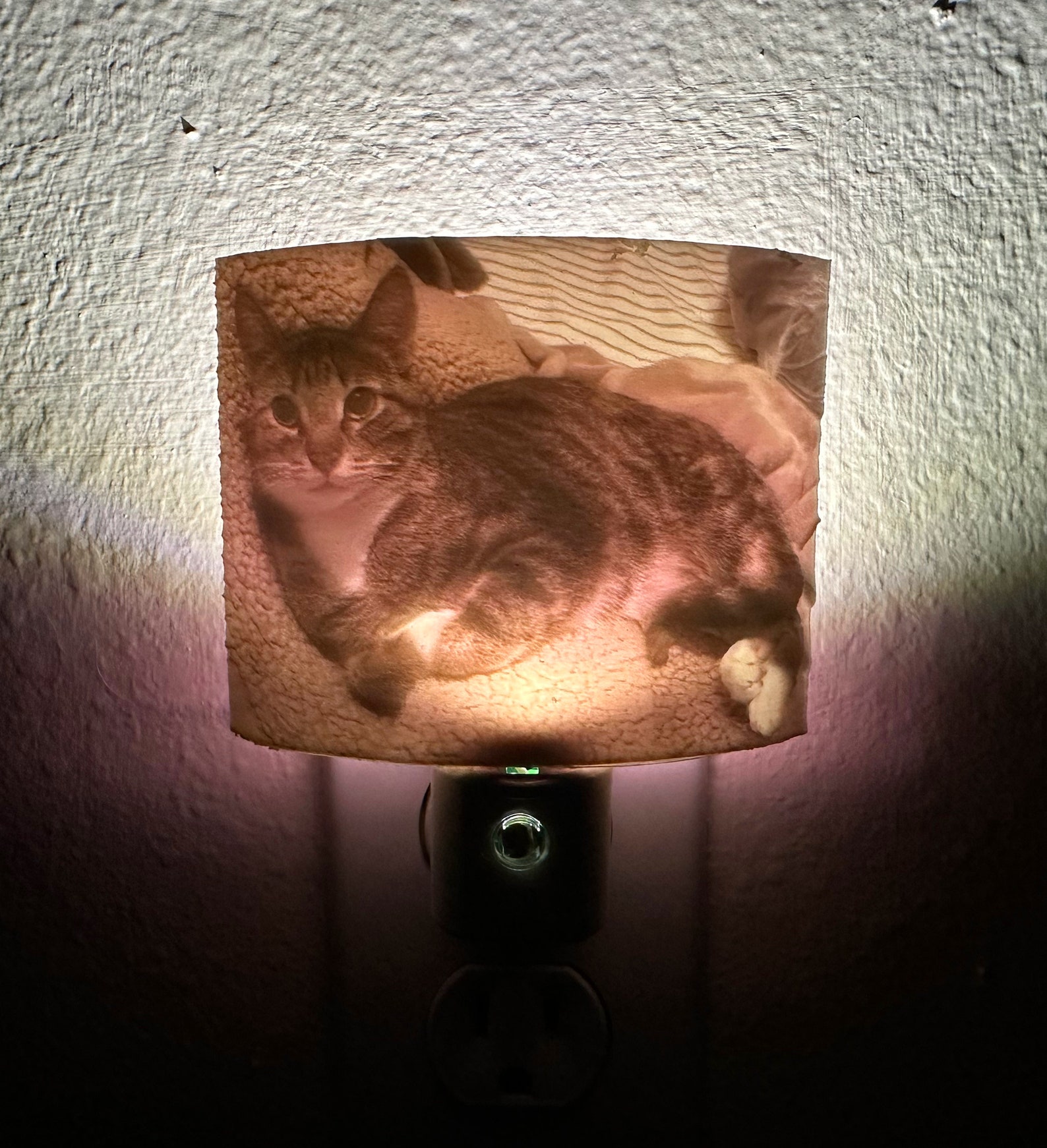 Custom Color Lithophane Night Light - 3D Printed - Etsy