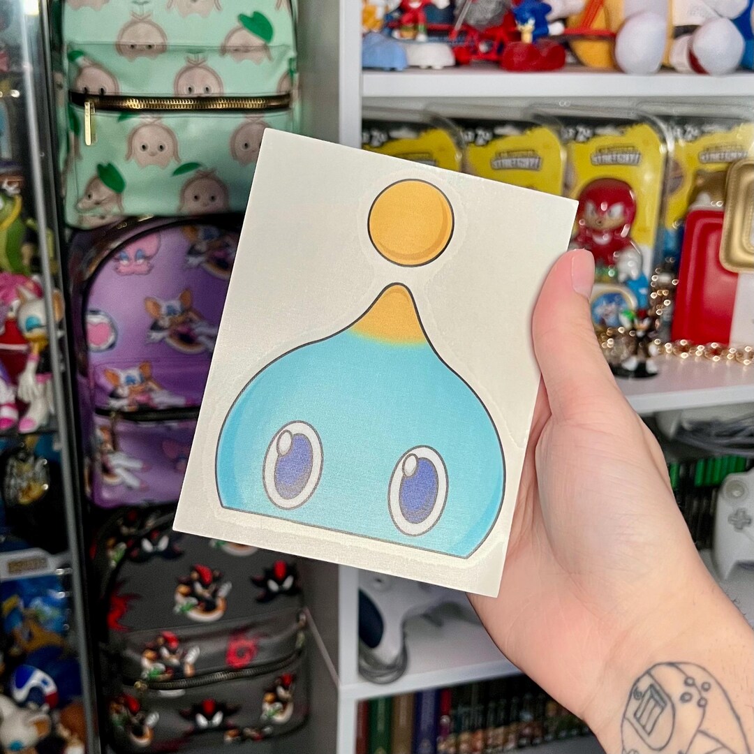 Blue Baby Peeker Sticker Decal - Etsy