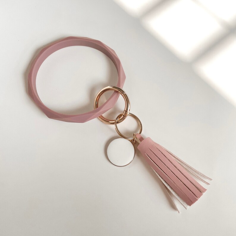 Rhombus Personalized Wristlet Keychain Tassel Key Chain - Etsy