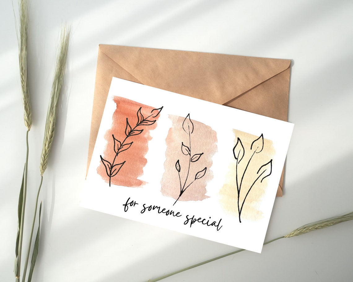 Printable Card | for Someone Special Card | Instant Download ...