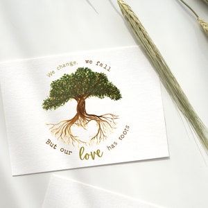 Printable Card | Our Love Has Roots Card | Instant Download | Printable ...