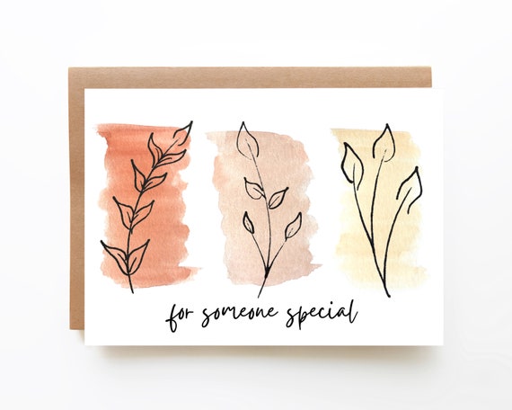Printable Card for Someone Special Card Instant Download | Etsy