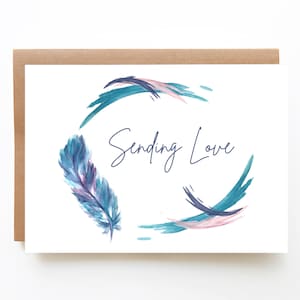 Printable Card | Sending Love Card | Instant Download | Printable ...