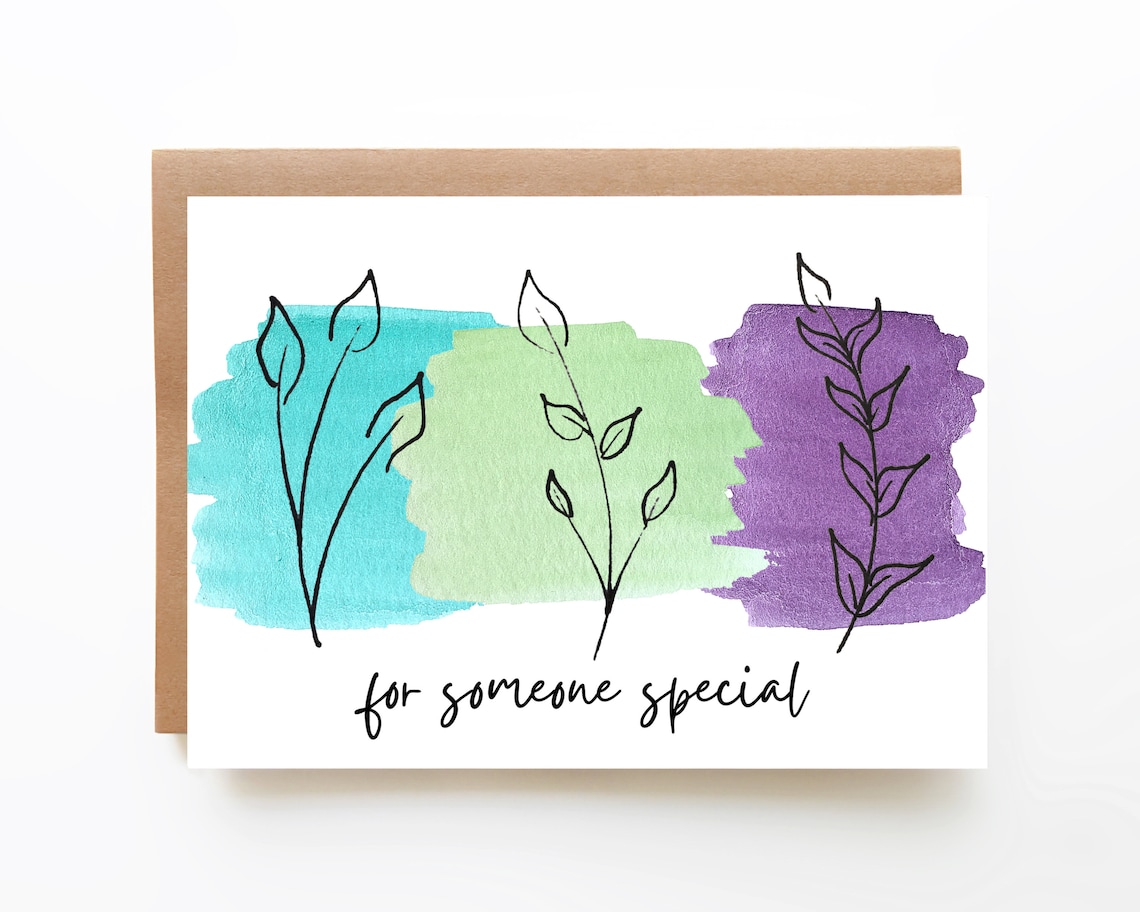 Printable Card | for Someone Special Card | Instant Download ...