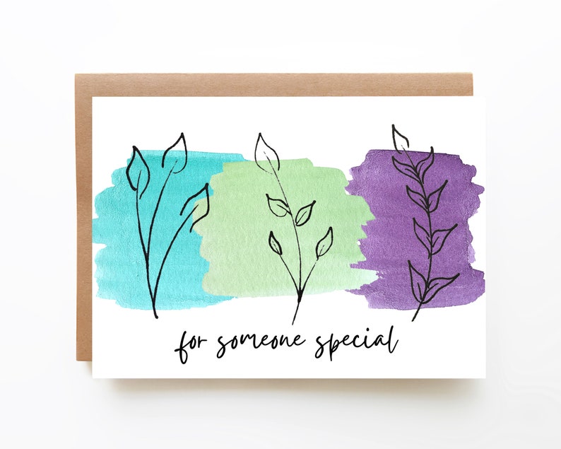 Printable Card | for Someone Special Card | Instant Download ...