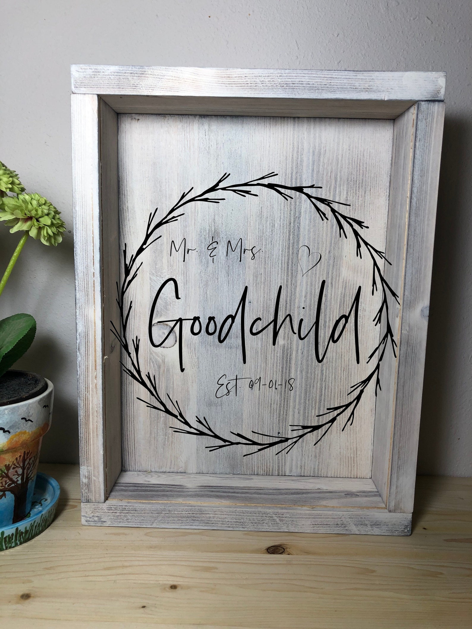Wedding Shadow Box Gift for Couples • Engagement Gift or Anniversary ...