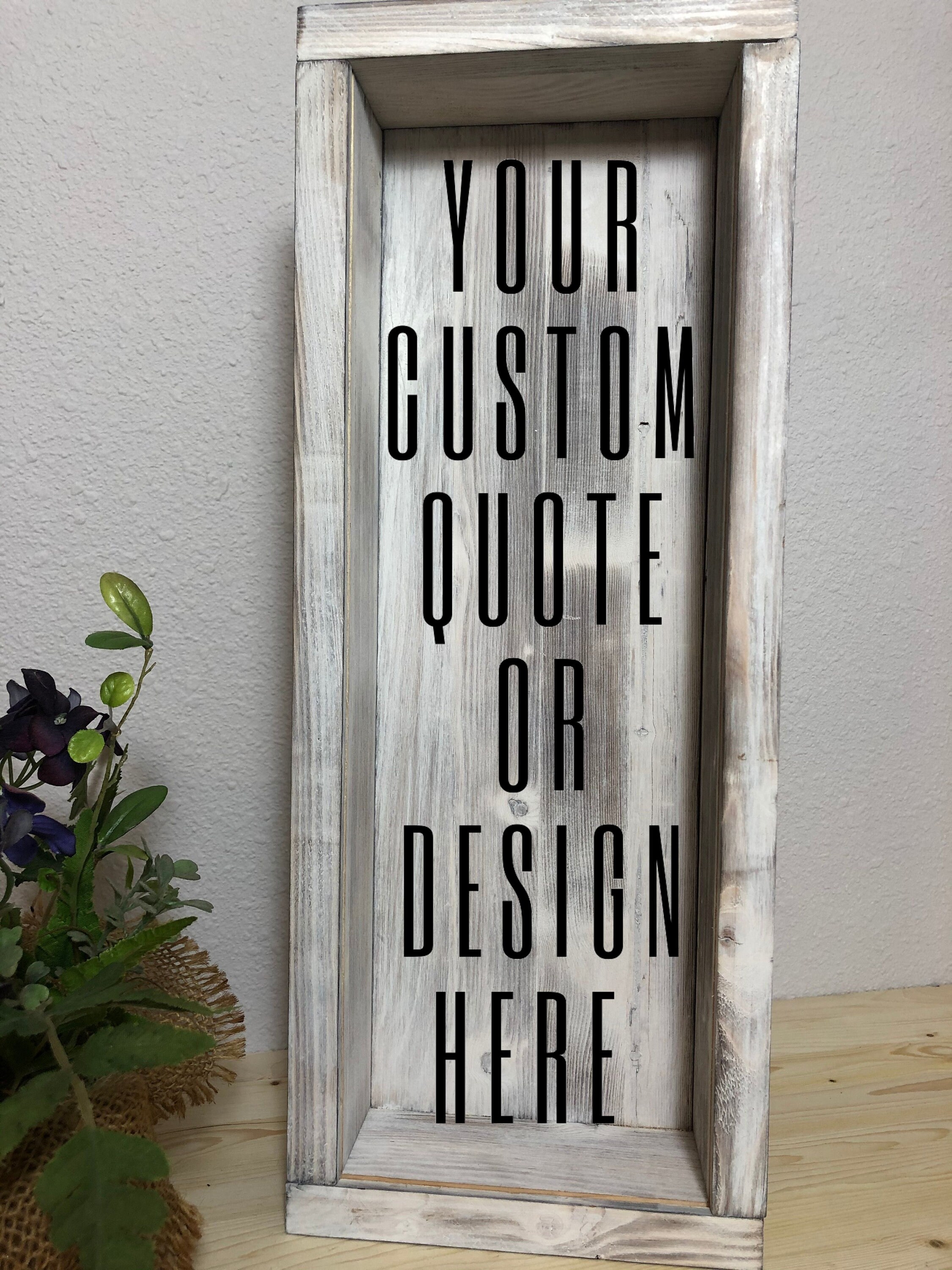 Personalized Shadow Box Handmade Shadow Box Rustic Shadow - Etsy