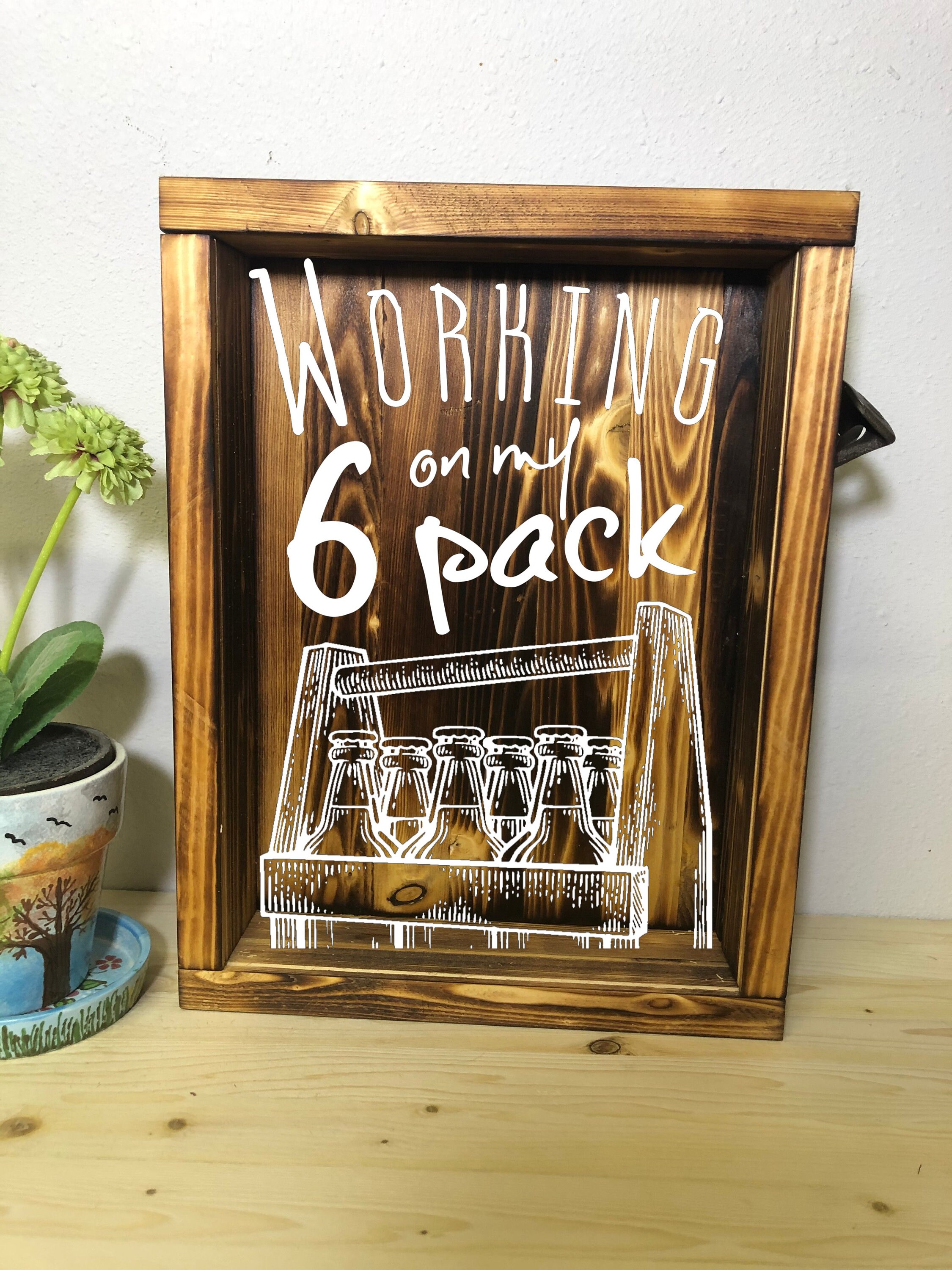 Beer Cap Shadow Box • Beer Cap Holder • Father's Day Gift • Gift for ...