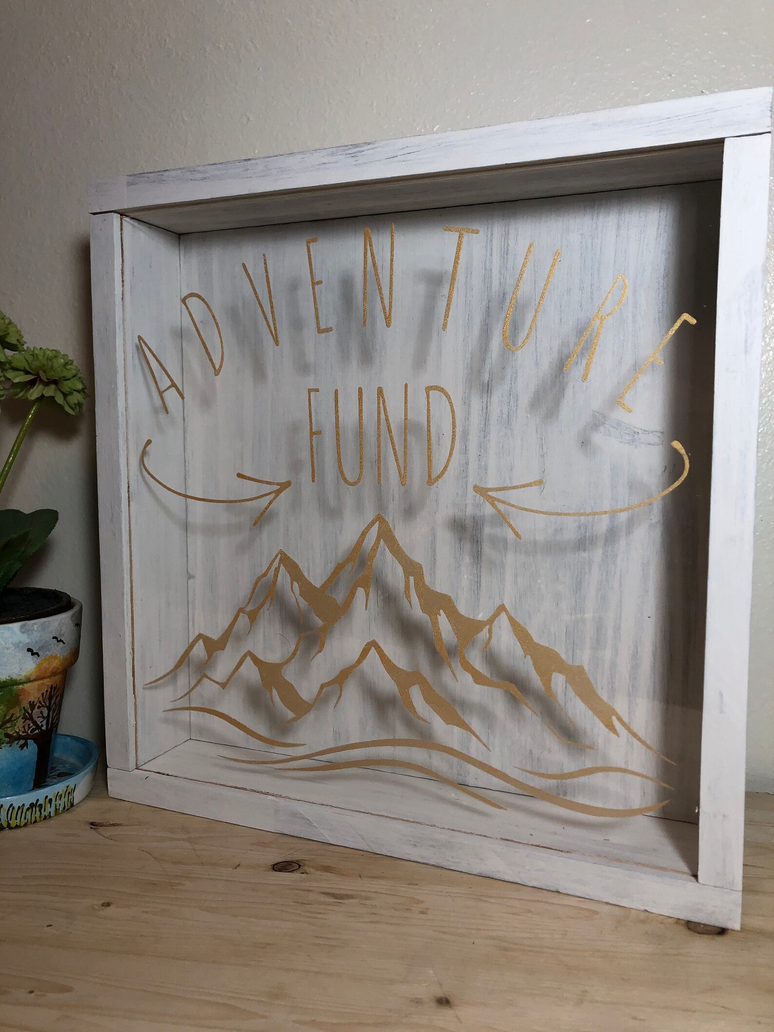 Adventure Fund Shadow Box Travel Fund Money Holder Gift | Etsy