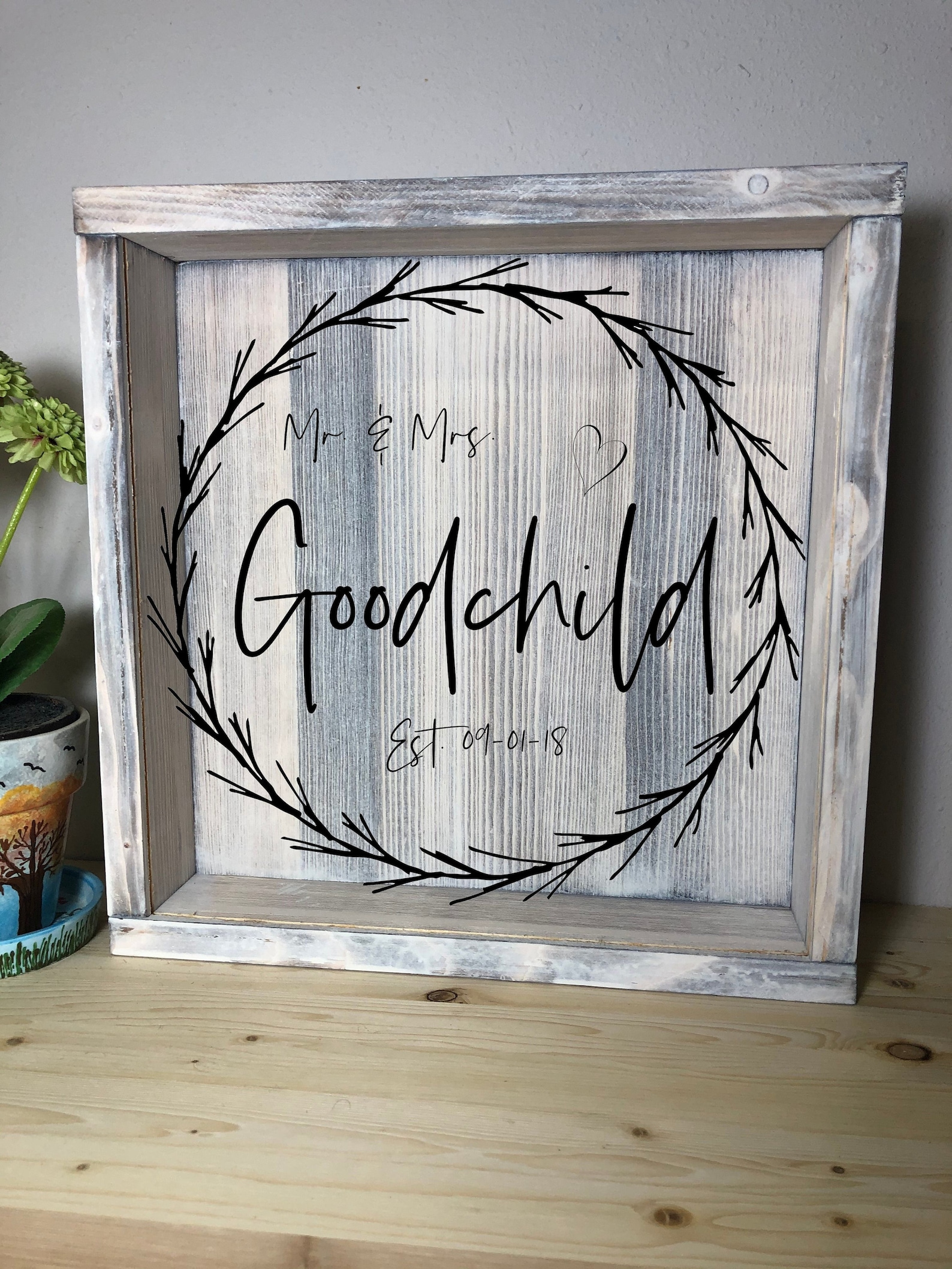 Wedding Shadow Box Gift for Couples • Engagement Gift or Anniversary ...