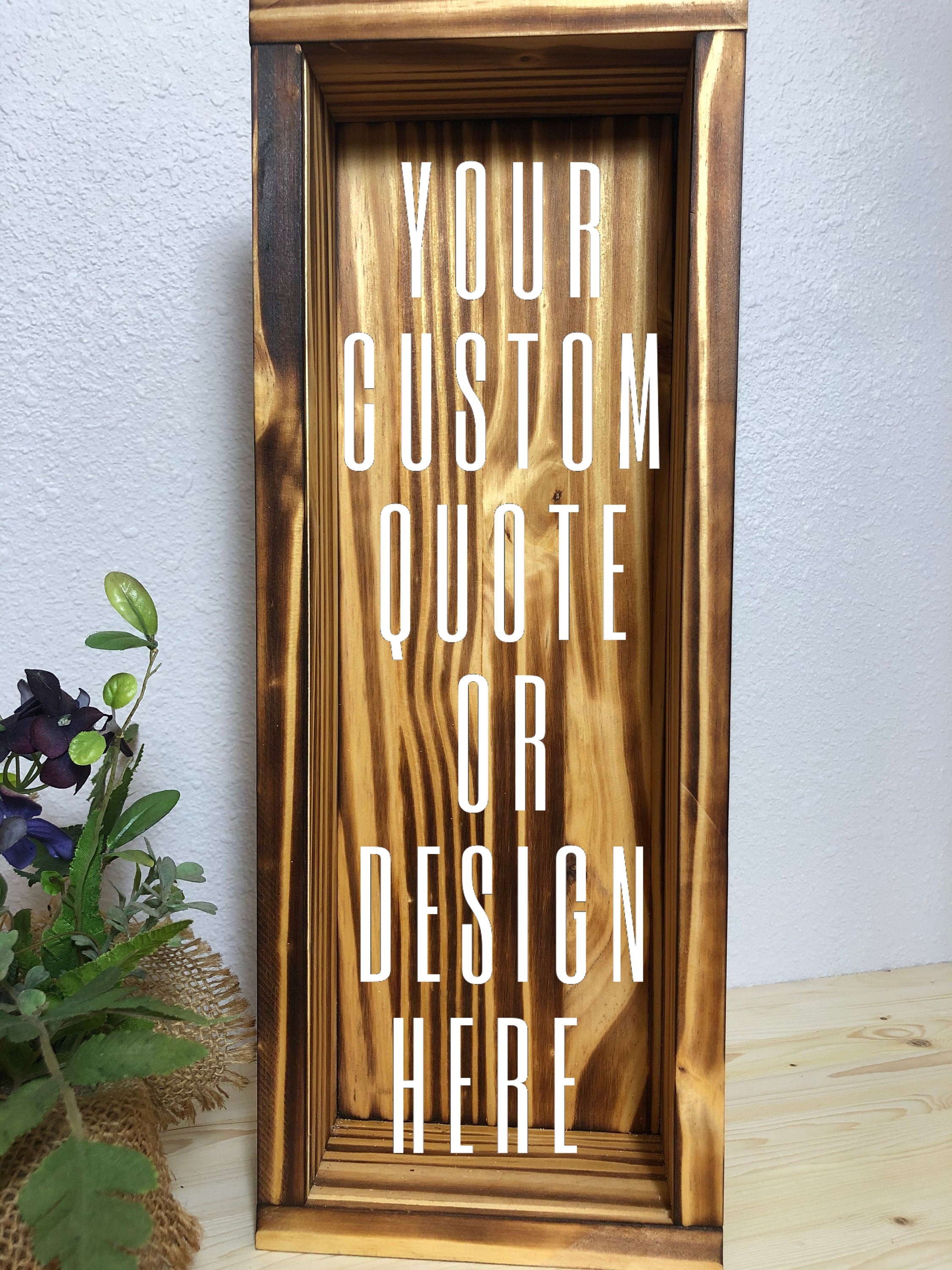 Personalized Shadow Box Handmade Shadow Box Rustic Shadow - Etsy