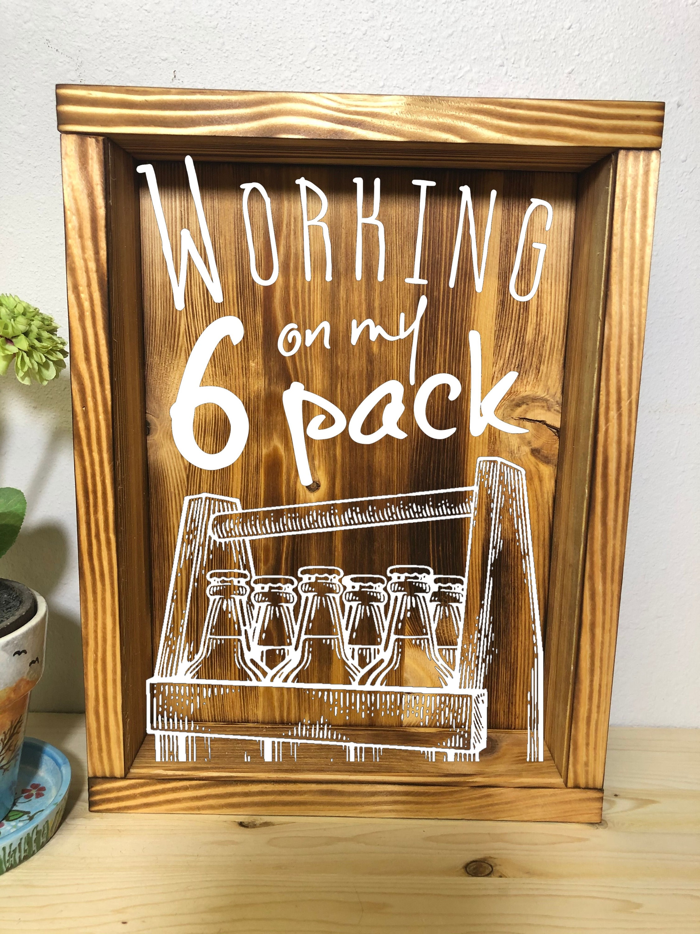 Beer Cap Shadow Box • Beer Cap Holder • Father's Day Gift • Gift for ...