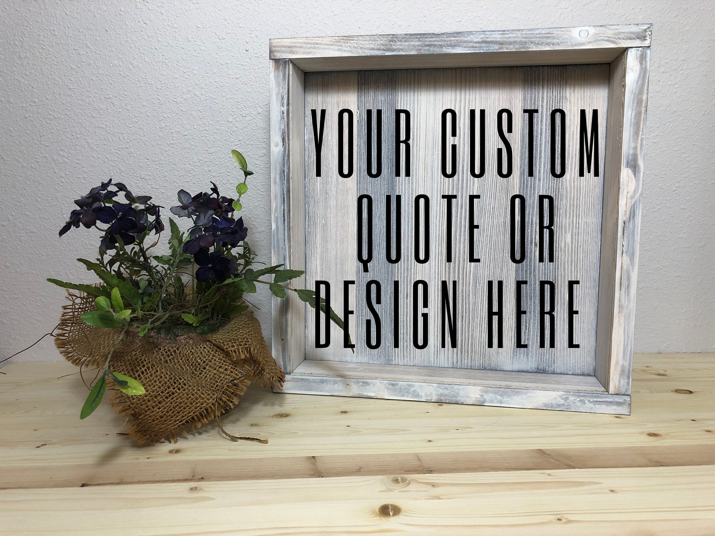 Personalized Shadow Box Handmade Shadow Box Rustic Shadow - Etsy