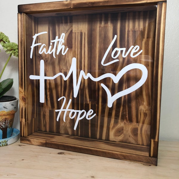 Faith Shadow Box - Etsy