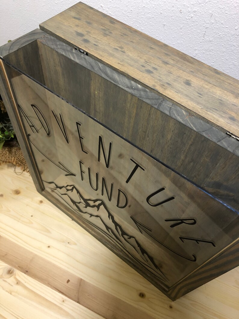 Adventure Fund Shadow Box Travel Fund Money Holder Gift | Etsy