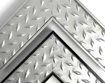 Black Silver Frame | Etsy