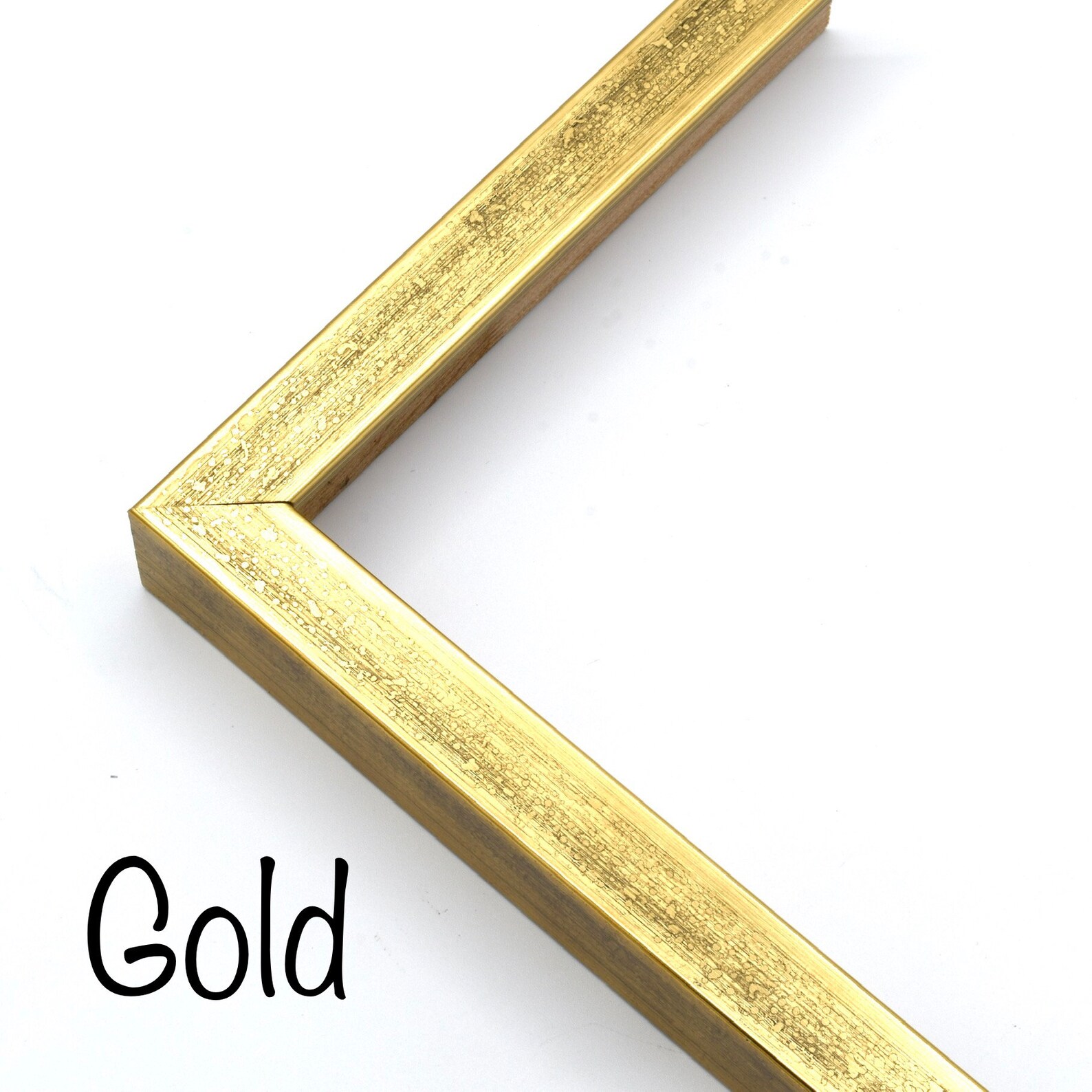 Weathered Metallic Picture Frame Modern Custom Frames for - Etsy