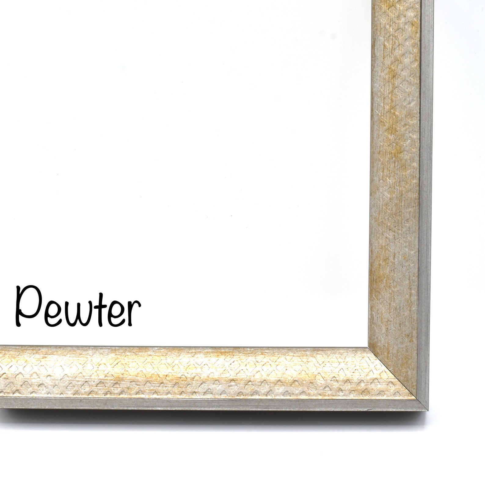 Foiled Metallic Picture Frame Decorative Modern Custom Frames | Etsy