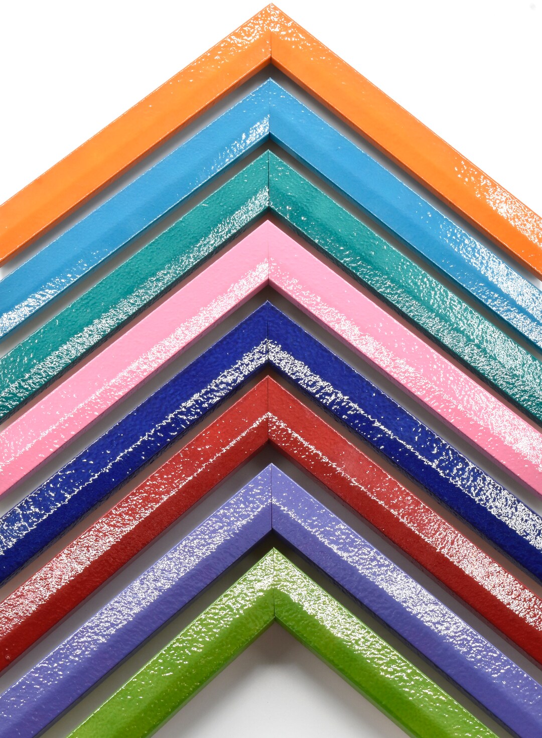 Glossy Colors Custom Picture Frame W/ 90% UV Cover for Wall Art ...