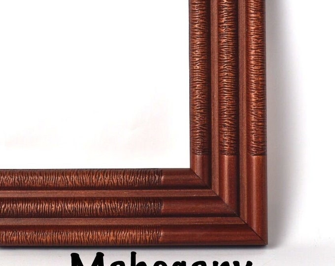 Bahama Bamboo Picture Frame, Beach Tropical Tiki Custom Frames for Wall ...