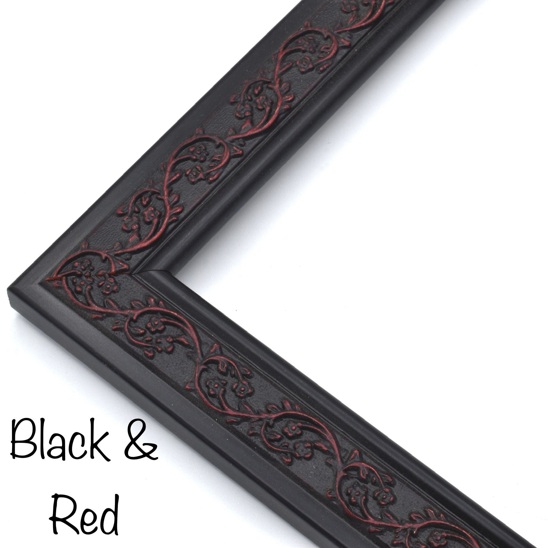 Decorative Ornate Picture Frame Elegant Wood Custom Frames - Etsy