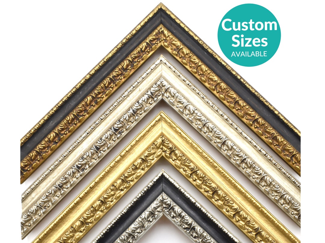 Spanish Antique Custom Picture Frame With Premium Acrylic Cover Custom ...