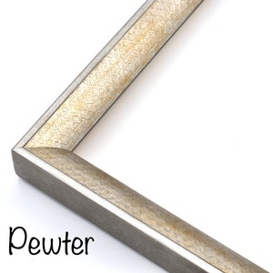 Foiled Metallic Picture Frame, Decorative Modern Custom Frames for Wall ...